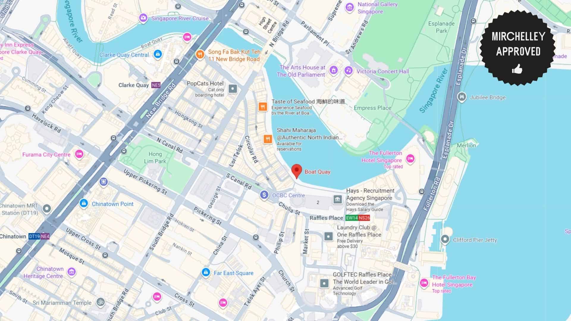 A Map to Boat Quay That’ll Keep Your Social Calendar Full
